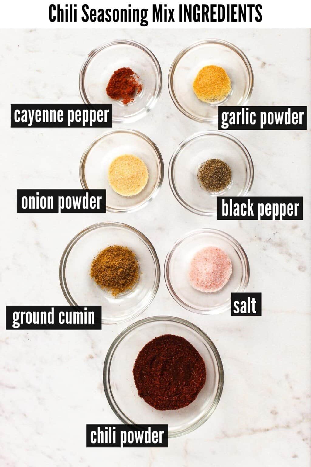 Chili Seasoning Mix - homemade seasoning recipe - Make It Skinny Please