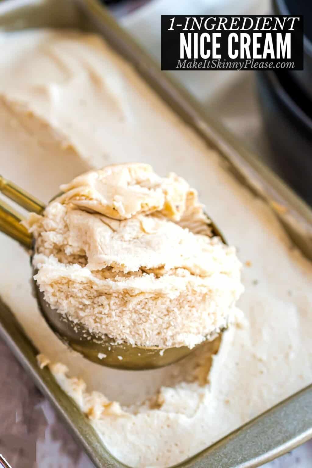 Easy Nice Cream Recipe (10 flavor ideas!) - Make It Skinny Please