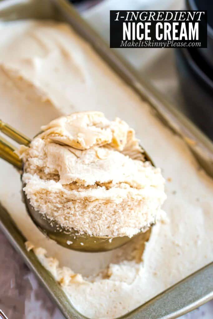 Easy Nice Cream Recipe (10 flavor ideas!) - Make It Skinny Please