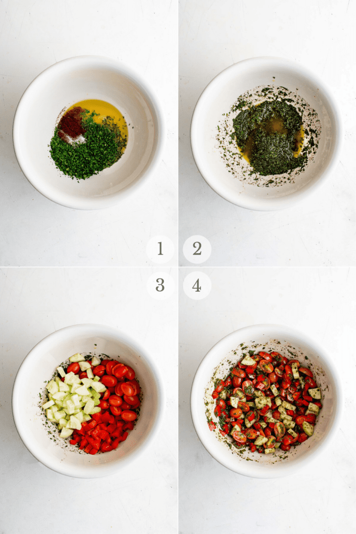 Arabic Salad - Make It Skinny Please