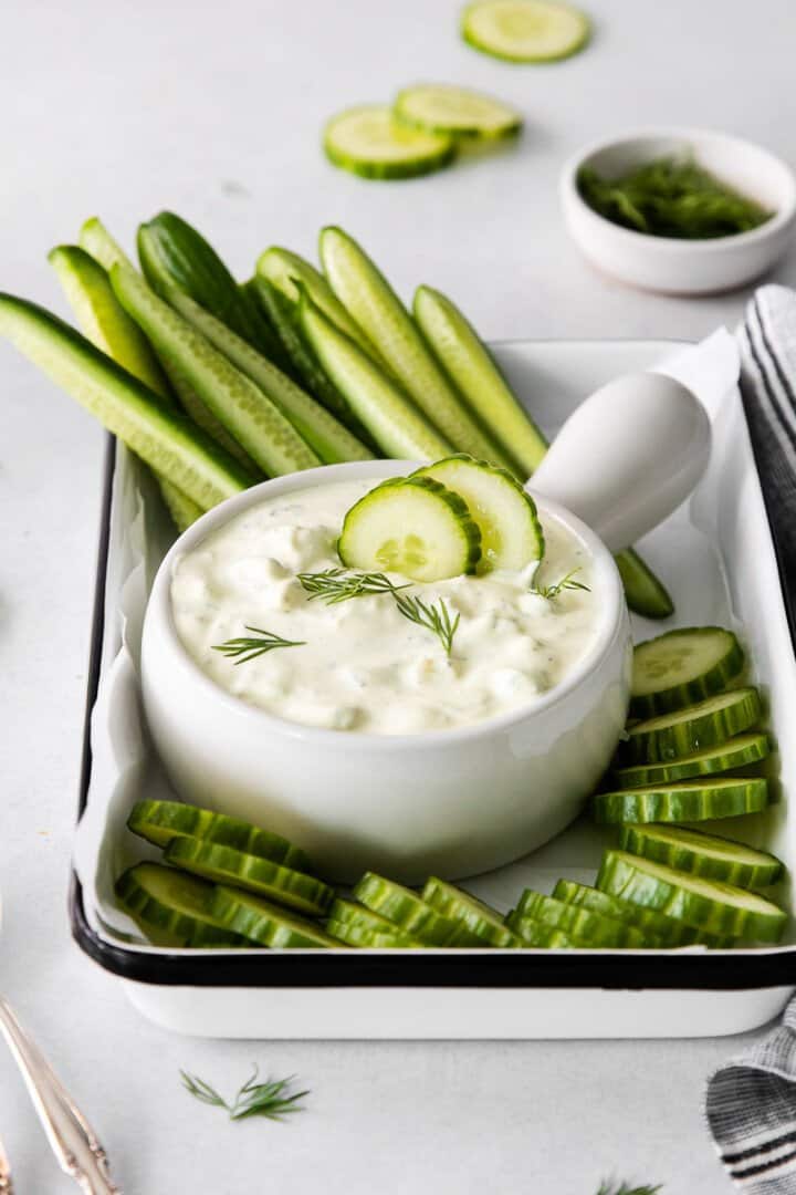 Dill Pickle Ranch Dip (skinny version) - Make It Skinny Please