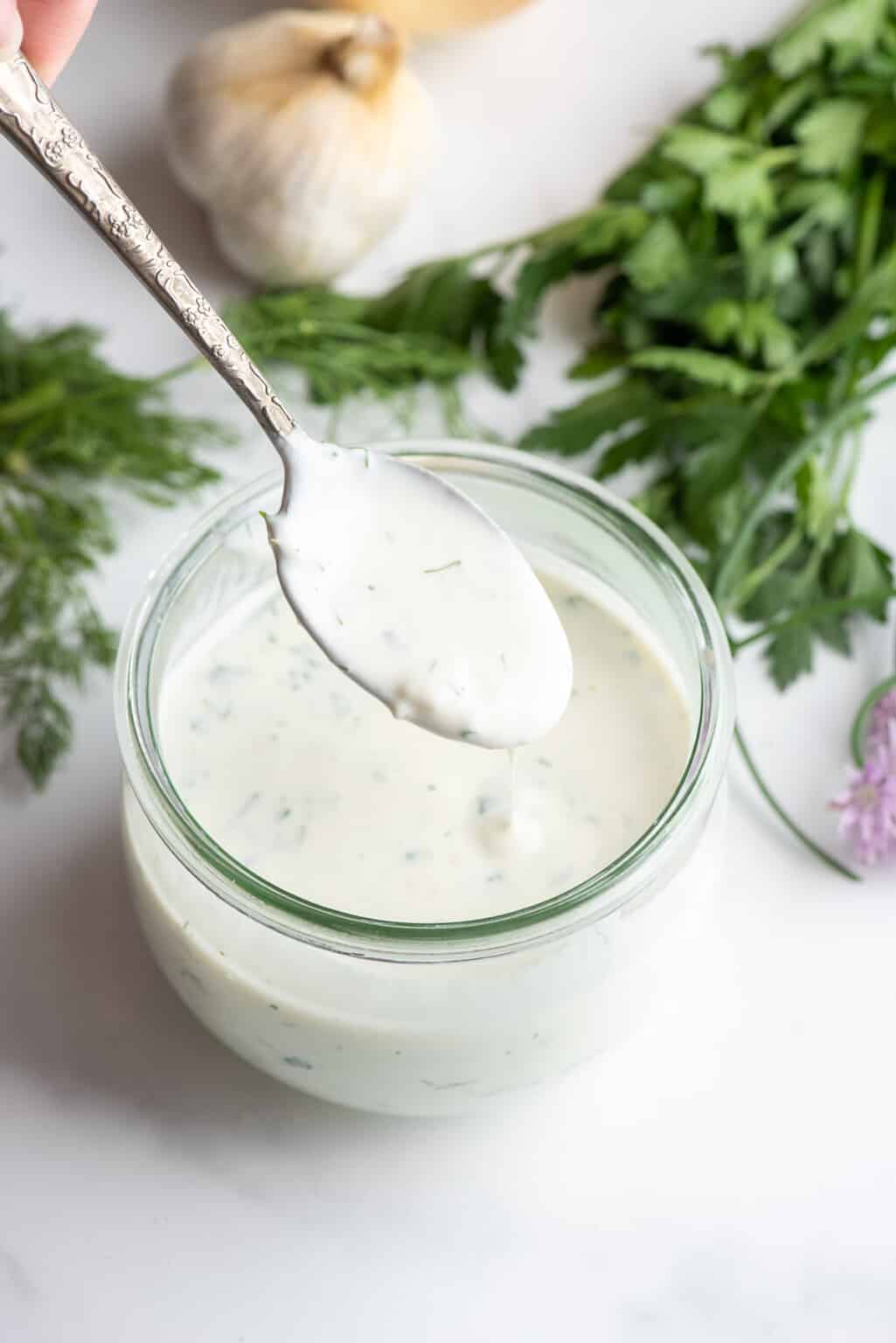 Low Calorie Ranch Dressing - Make It Skinny Please