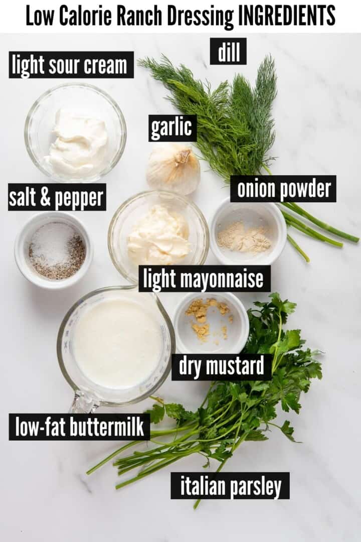 Low Calorie Ranch Dressing - Make It Skinny Please