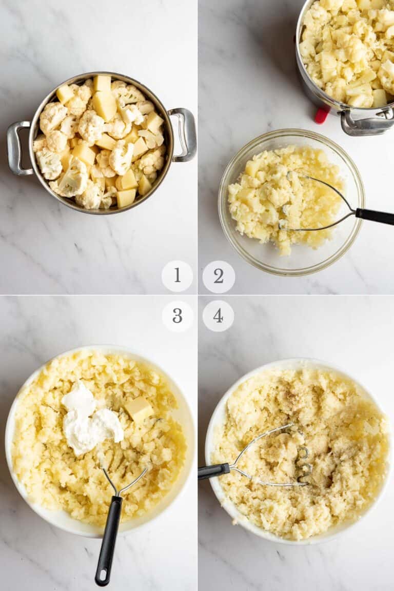 Cauliflower Mashed Potatoes - Make It Skinny Please