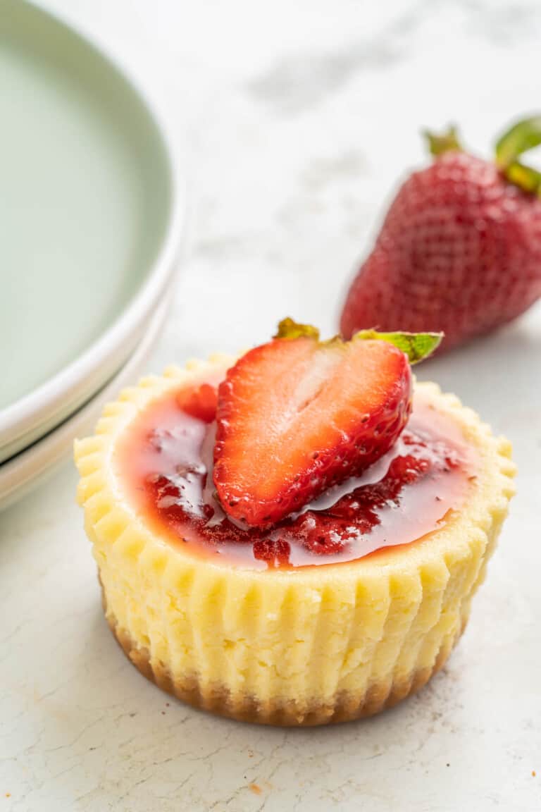 Skinny Mini Cheesecakes - Make It Skinny Please